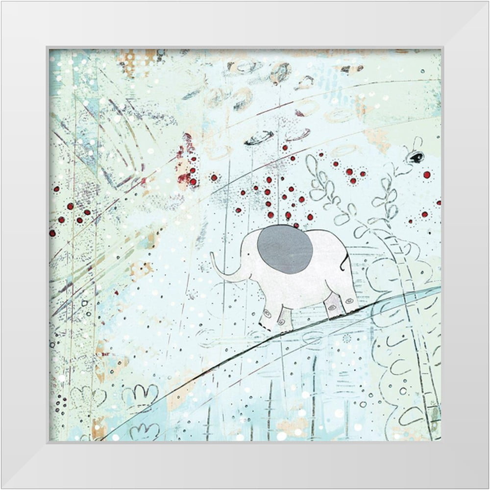 Ogren, Sarah 15x15 White Modern Wood Framed Museum Art Print Titled ...