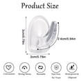 10pcs small adhesive hooks,clear adhesive hooks,Plastic Small Acrylic ...