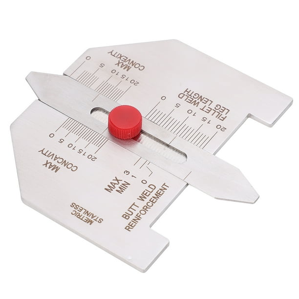 Measuring Tool Fillet Weld Set Gage, Stainless Steel Welding Inspection ...