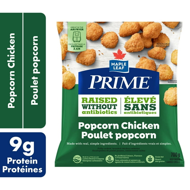 Prime Breaded Popcorn Chicken, 700 g - Walmart.ca