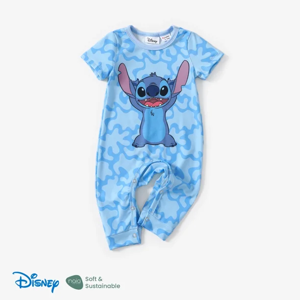 Disney Bébé Combinaison, Couture Manches Courtes Bébé Bodysuit 6-9 Mois ...