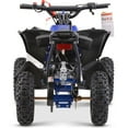 MotoTec Renegade 40cc 4-Stroke Kids Gas Powered ATV Blue, Automatic ...