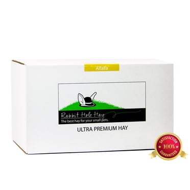 Rabbit Hole Hay, Ultra Premium Medium Timothy Hay; 20lb box - Walmart.com