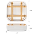 Bamboo Soap Dishes for Bar Soap Holders for Shower with Drainage for ...