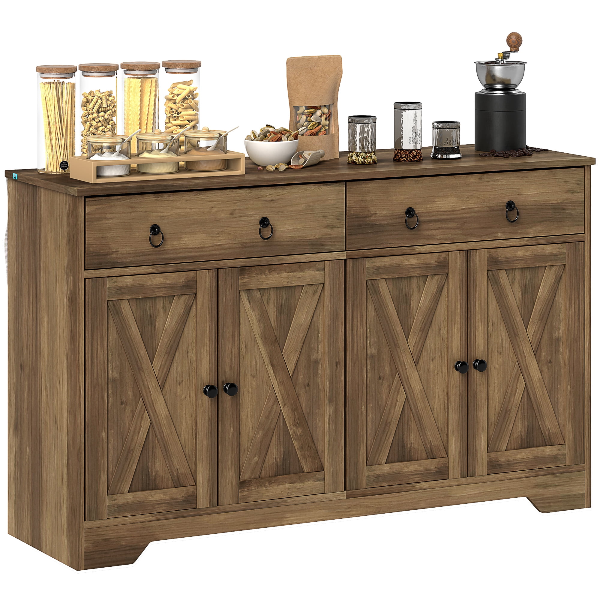 Click here for Homcom Sideboard Buffet Cabinet  Kitchen Cabinet W... prices