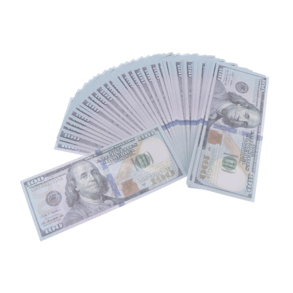 Click here for Maskred 1/2/3/5 100pcs Us Dollars Prop For Play Fu... prices