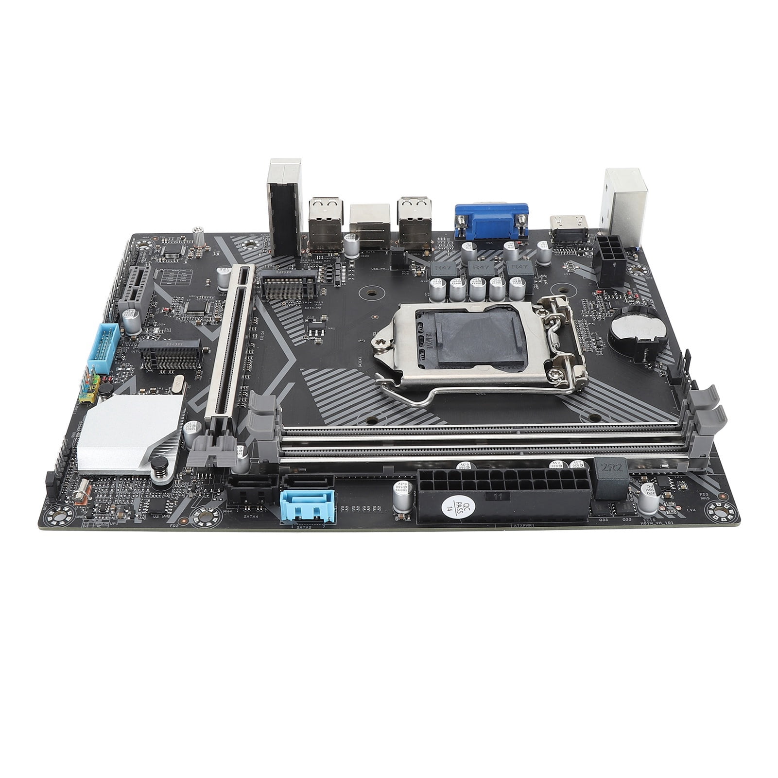 H81M VH Motorbo Base, Interfaz Multimedia HD DDR3 Soporte de Placa Base de Computadora M.2 NVME ...