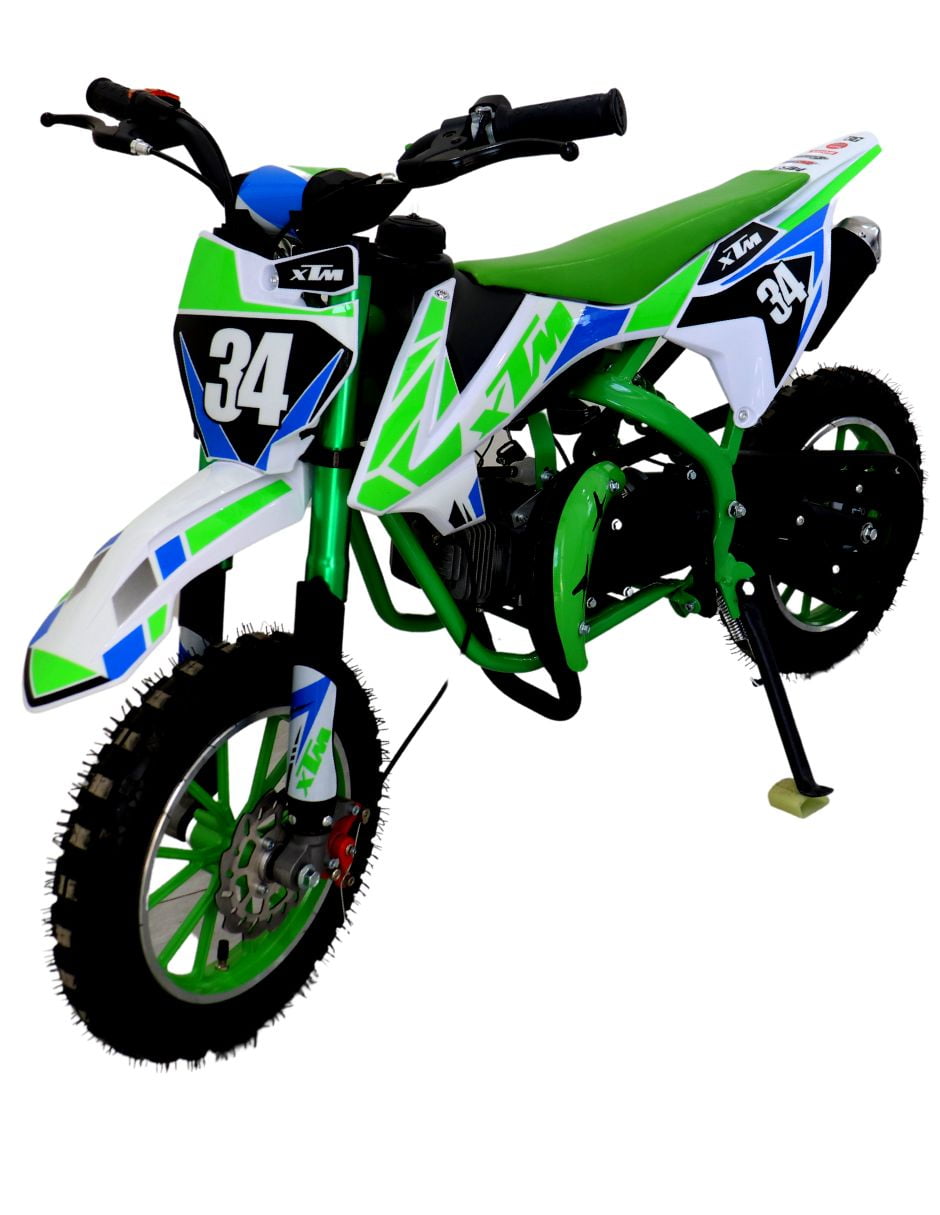 Motocicleta Infantil Shahoma NTS01 Premium XTM Motocross 49cc Verde | Bodega Aurrera en línea
