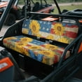 FKELYI UTV Seat Covers Compatible with Polaris Ranger XP 1000 American ...