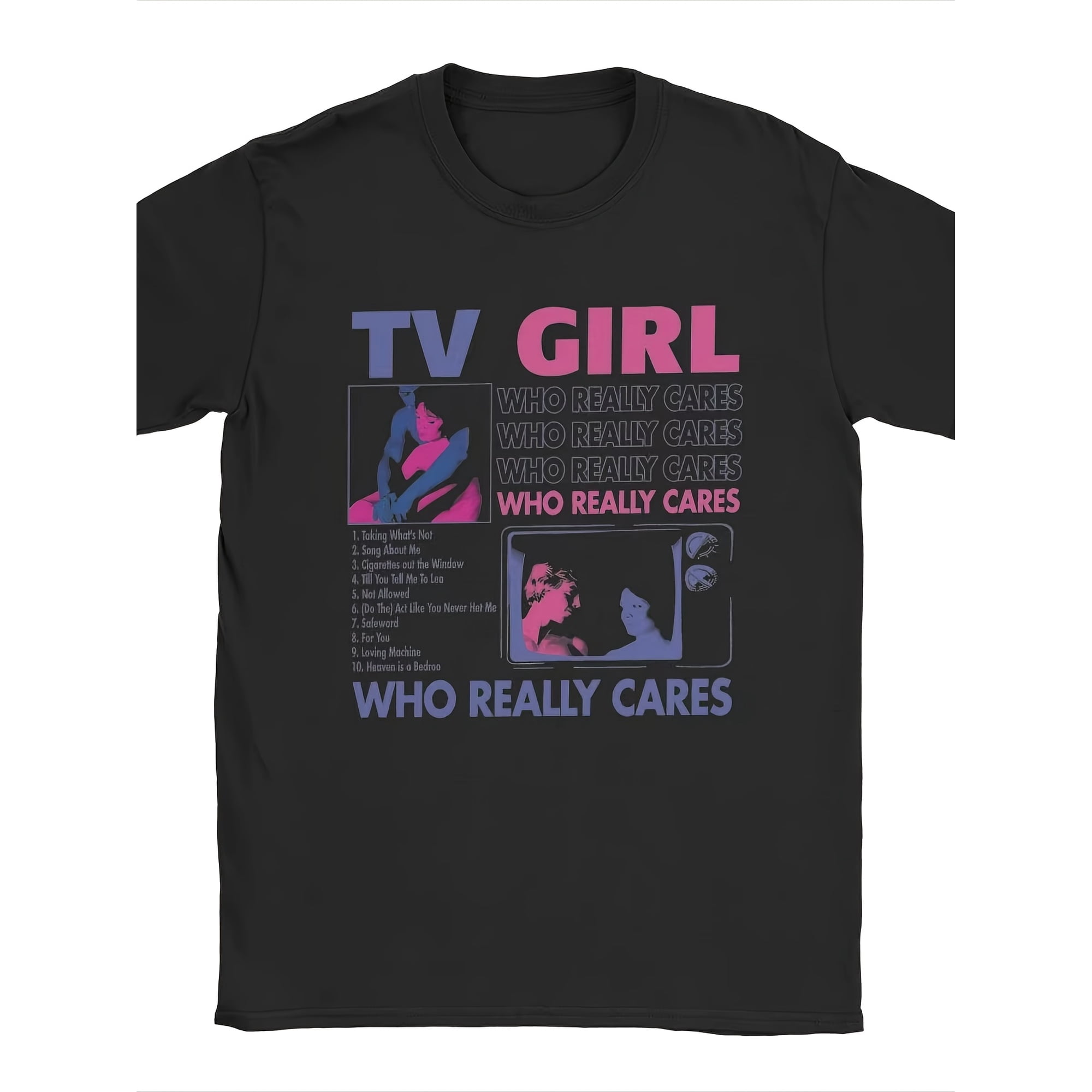 Click here for Yingd Mens Tv Girl Who Really Cares Graphic T Shir... prices