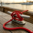 Rope King SBP-58140R, Solid Braided Poly Rope, 5/8" x 140', Red, 1 Each ...