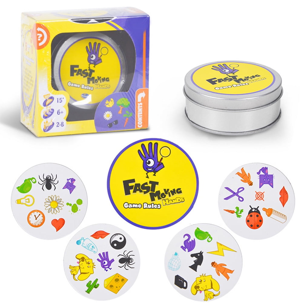 Alphabet Learning Dobble It Game Pictures Letters Party Educational Toy ...