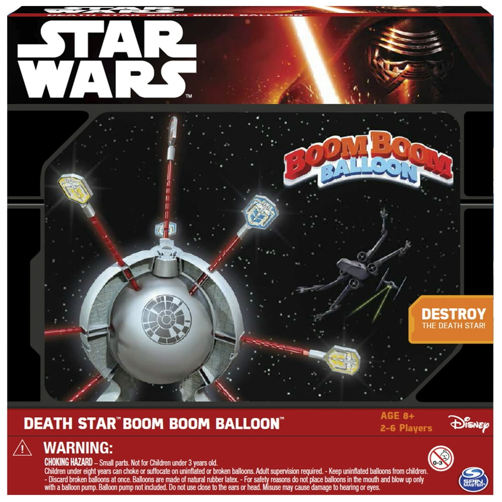 Spin Master Games , Star Wars Death Star Boom Boom Balloon - Walmart ...