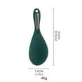 Heat Resistant Plastic Rice Spoon Nonstick Design Ergonomic Handle ...