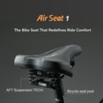 Air Seat1 Suspension Saddle for Folding, City, Stationary Exercise ...