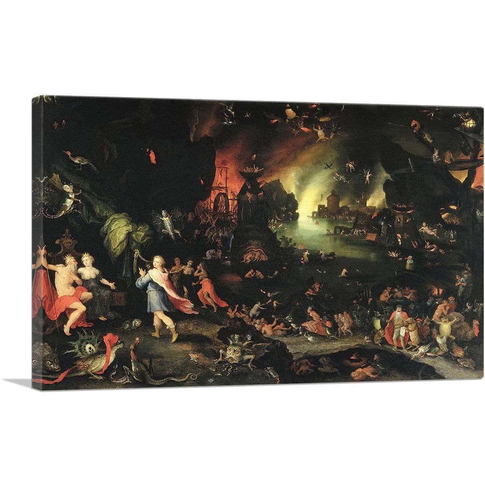 ARTCANVAS Orpheus Sings For Pluto And Proserpina 1594 Canvas Art Print ...
