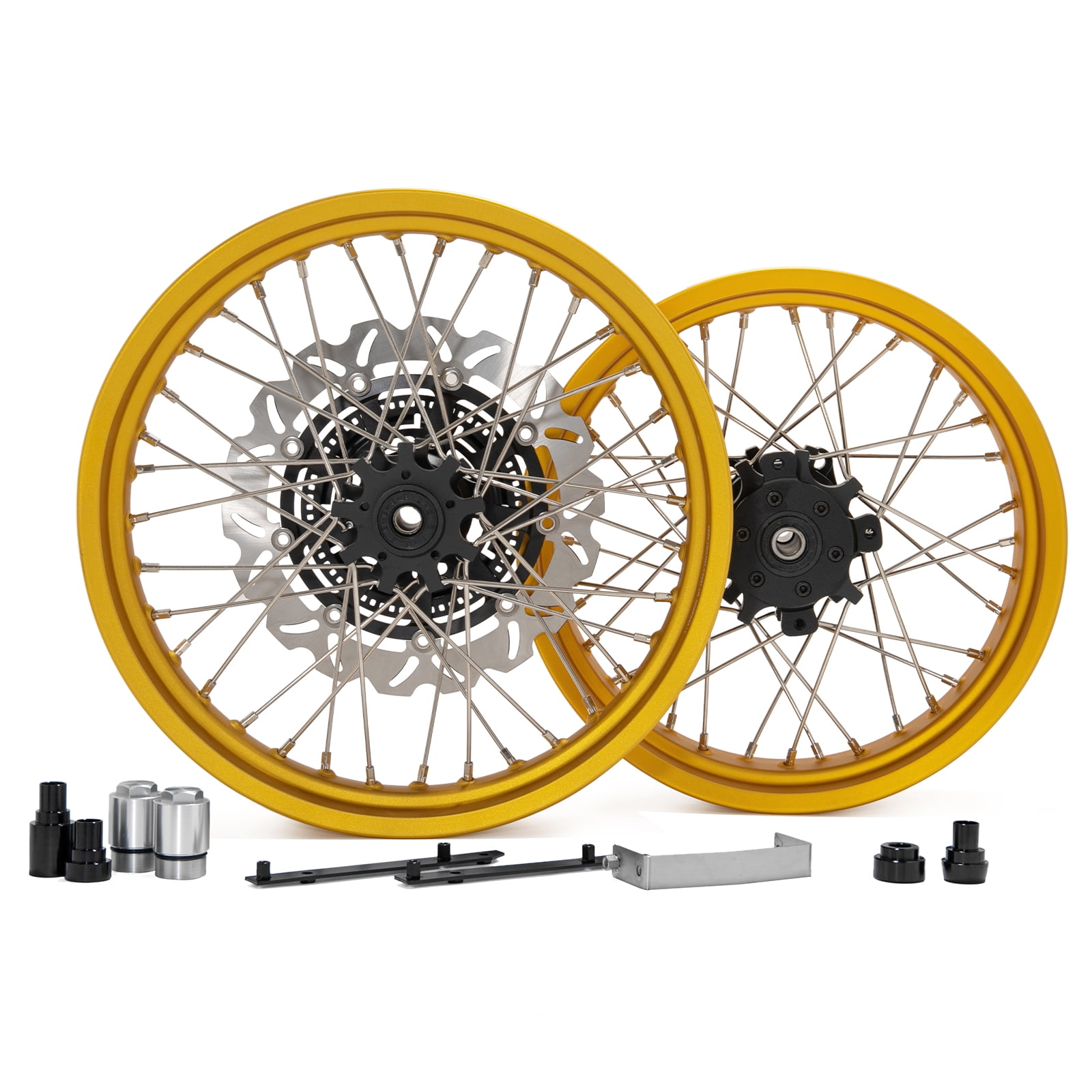 Dirt Bike Gold Rims