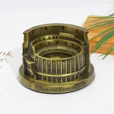 Rome Colosseum Figurine Metal Rome Colosseum Model Roman Colosseum ...