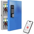 96 Key Lock Box Wall Mount APP Bluetooth/OTP/Wi-Fi Remote/Fixed Code ...