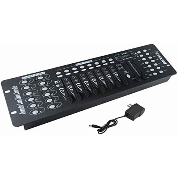 ADJ HEXCON Hex Series 6 Channel DMX DJ Controller with Built-In USB ...