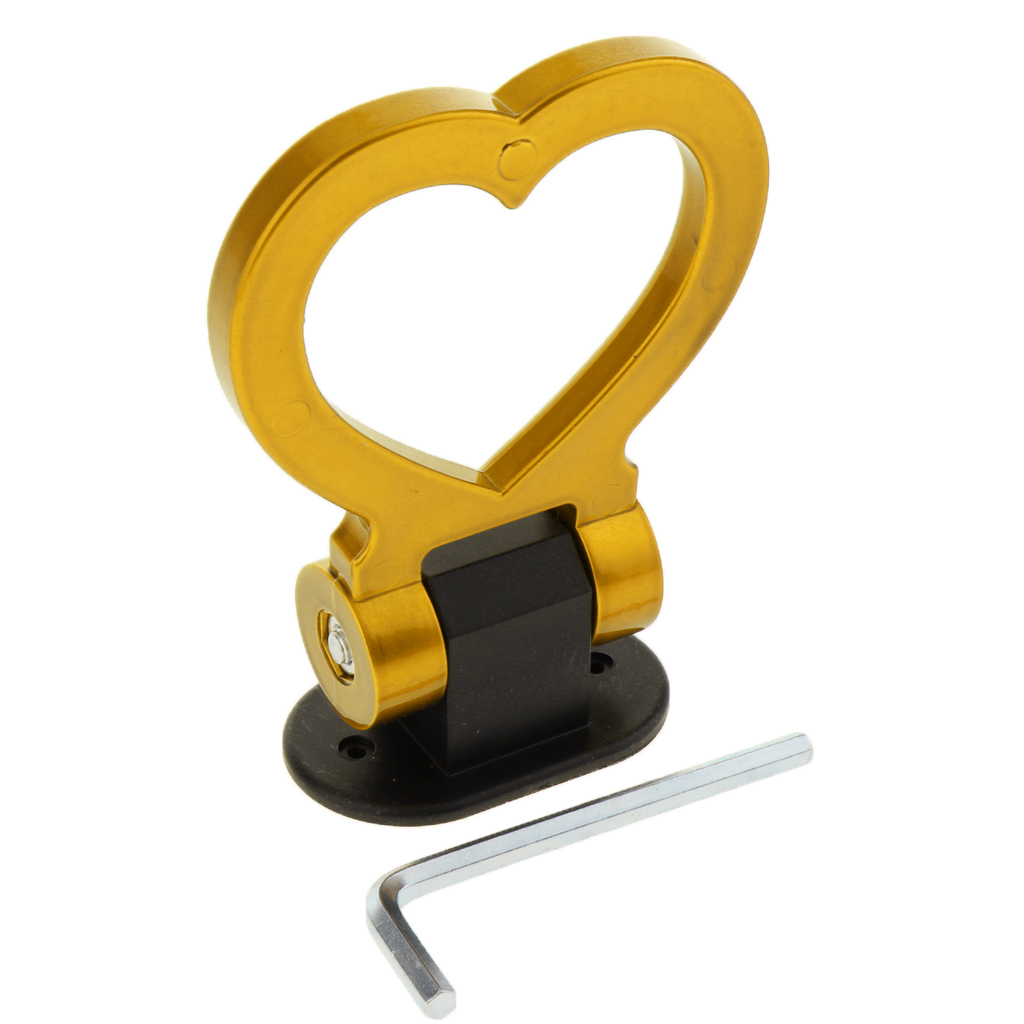 Heart Shaped Accessories Auto Trailer Ring Towing Tow Hook Universal ...