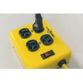 Yellow Jacket 2177N 4-Outlet Metal Power Block Adapter, Electric Plug ...