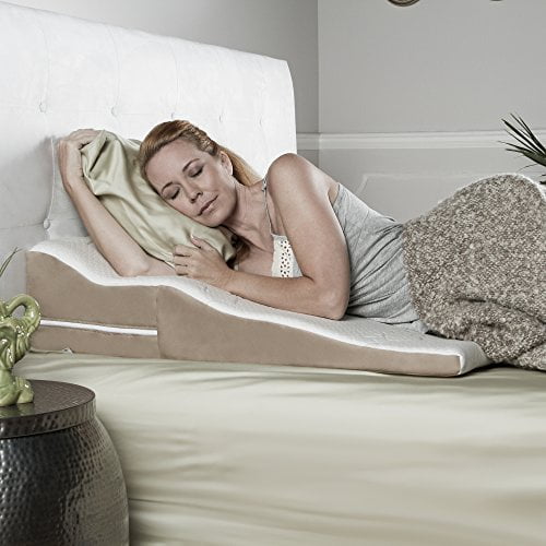 Click here for Avana Contoured Bed Wedge Support Pillow For Side... prices