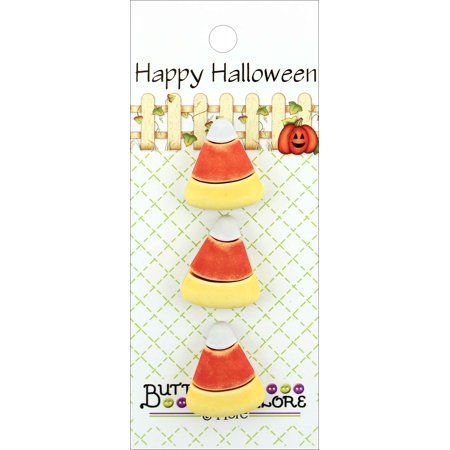 Buttons Galore Halloween Buttons 3/Pkg-Candy Corn | Walmart Canada