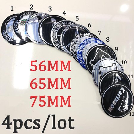4pcs/lot Car Wheel Hub Covers Sticker Tire Center Caps For E63s Glc Gle ...