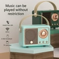 HM11 Portable Music Player Mini Retro Radio Travel Speaker for Phone ...