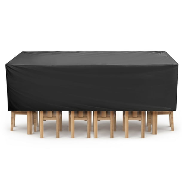 Rectangular Patio Table Cover Heavy Duty Waterproof Outdoor Furniture ...