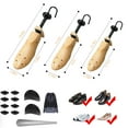 BTideas Wooden Shoe Stretcher, Adjustable 4-Way Expander for Length ...