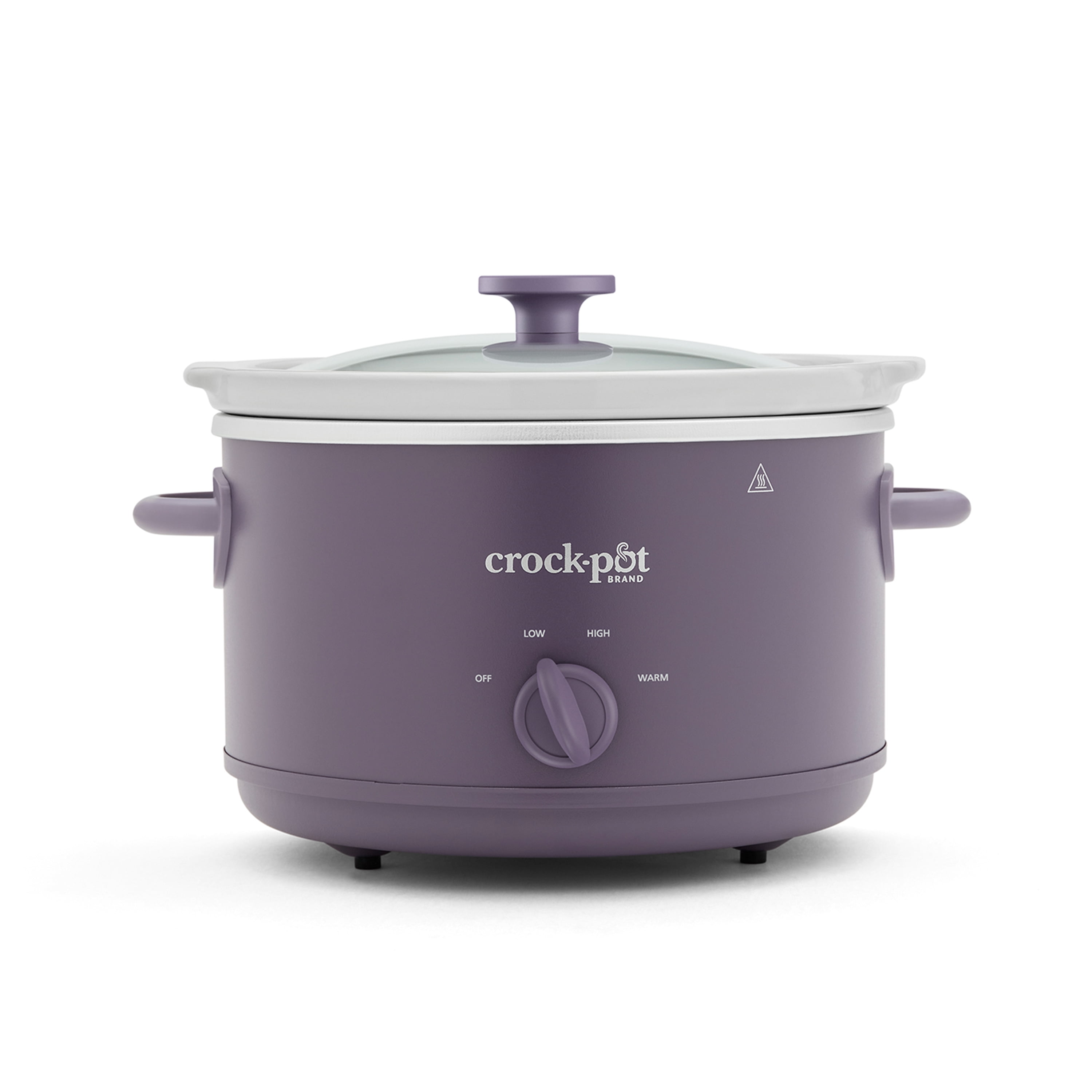 Crock-Pot Design Series 4.5-Quart Manual Slow Cooker, Purple Potato ...