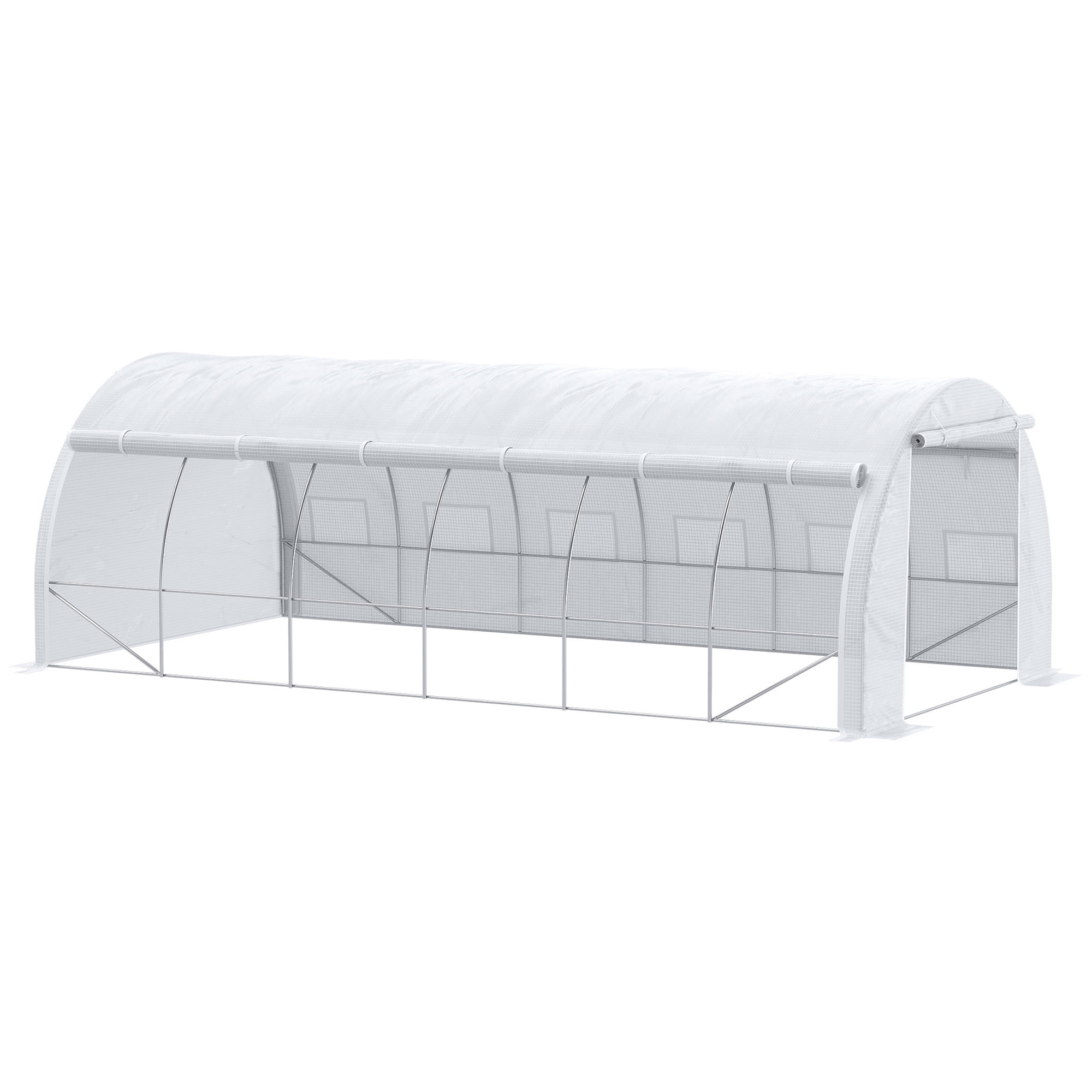 Click here for Outsunny Large Walk-In Greenhouse  20x10x6 Tunnel... prices