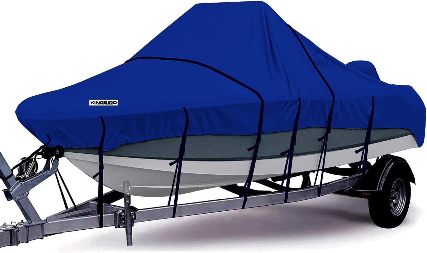 KING BIRD Heavy Duty Center Console Boat Cover, 600D Anti-Fade Marine ...