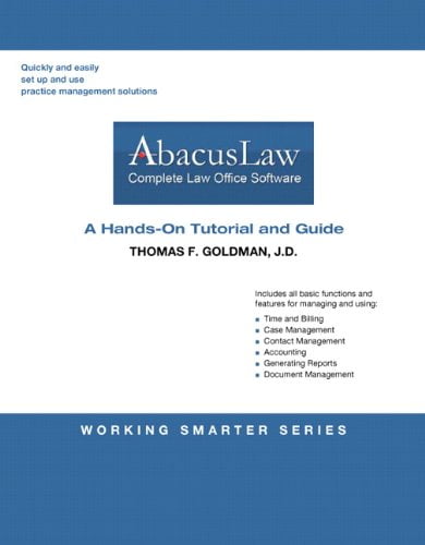 Pre-Owned Abacuslaw : Hands-On Tutorial and Guide - Walmart.com
