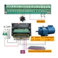 1.5KW 2.2KW VFD Variable Frequency Drive, 110 220 Inverter Converter ...