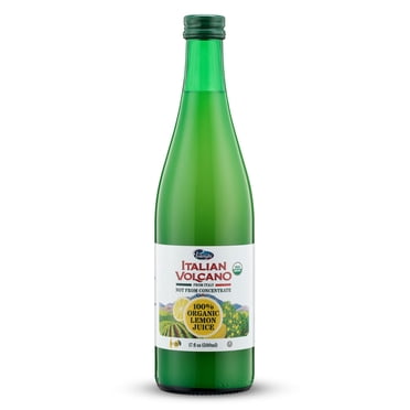 Italian Volcano Organic Lemon Juice, Fresh Pressed, Not-from ...