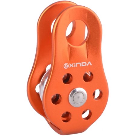 TRIWONDER 20kN Climbing Pulley Rescue Pulley Single Sheave Aluminum ...