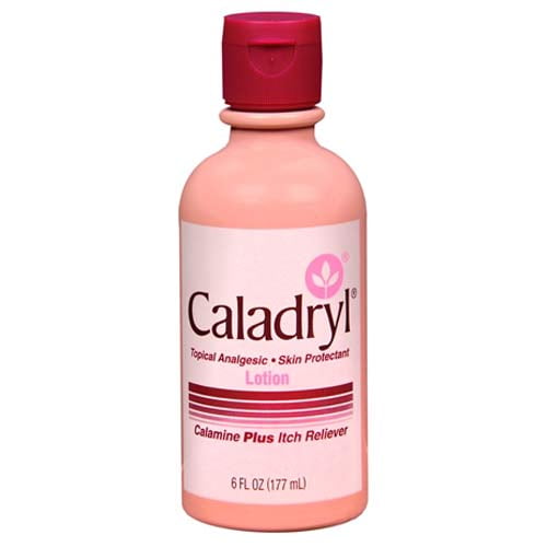 Caladryl Topical Skin Protectant Calamine Plus Itch Reliever Lotion ...