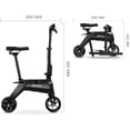 Motini Nano 36v 250w Lithium Electric Scooter Black - Walmart.com