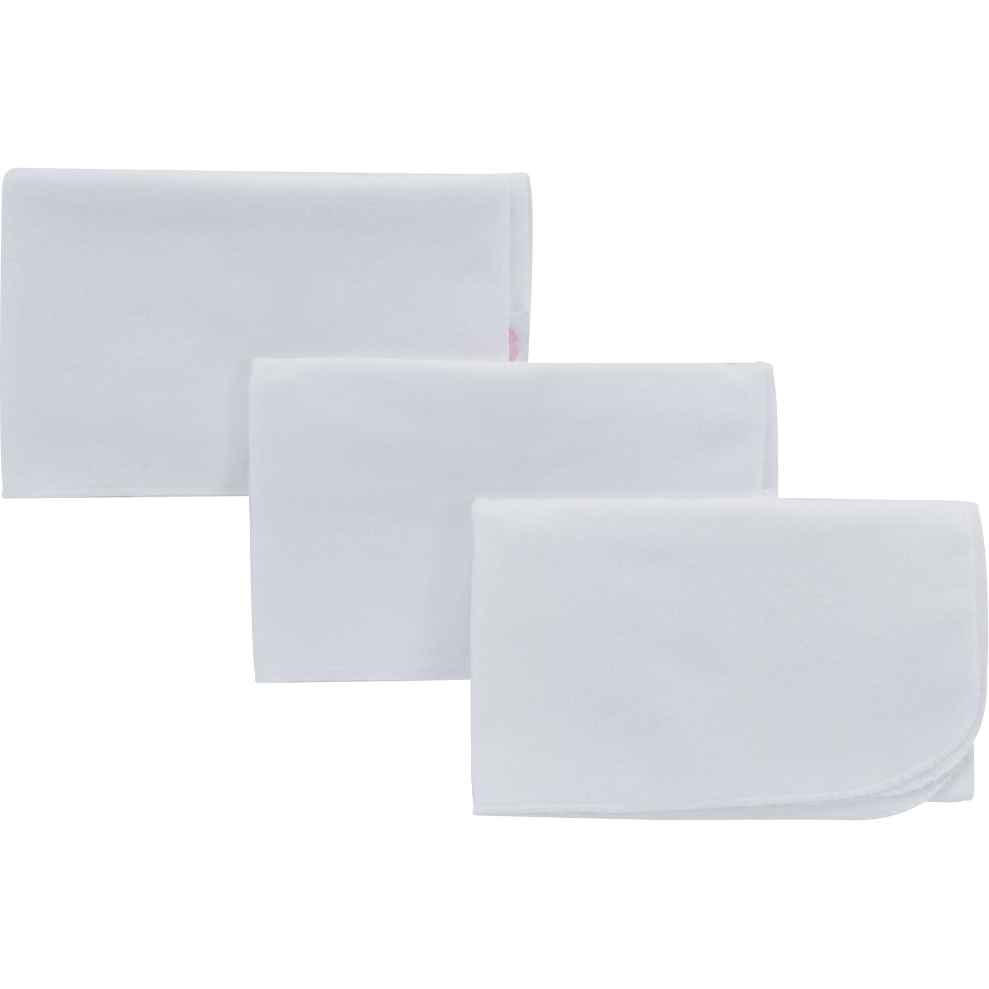 NuAngel White Cotton Flat Diaper, 3 Count - Walmart.com