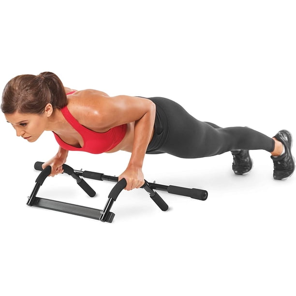 Everlast FIT Multi-Grip Pull Up Bar - Multipurpose Tool, Foam-Covered ...