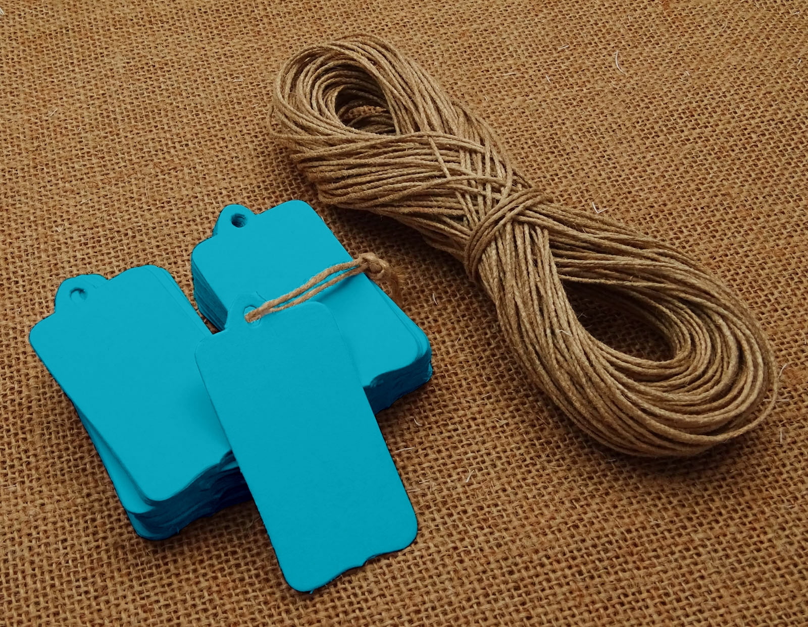 100 Pcs Rectangular Shape Tag Bonbonniere Wedding Favor Hang Tags Gift ...