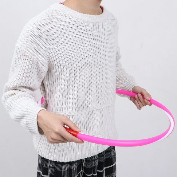 PRCTZ Weighted Hula Hoop, 2.5 lb Exercise Hula Hoops for Adults, 8 ...