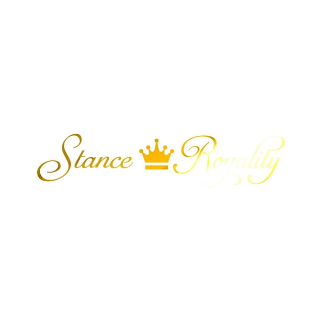 Stance Royalty Sticker Decal Die Cut - Self Adhesive Vinyl ...