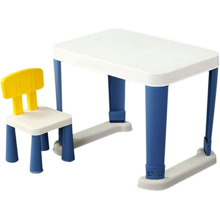 Kids Height Adjustable Table and Chairs Set,Multifunctional Clearance ...