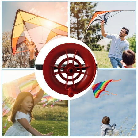Kite Line Reel Lockable Winder Winding String Wheel Winder Self-Locking ...