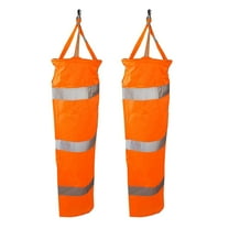 Anley Outdoor Large 30 Inch Orange Windsock with Rip-Stop Nylon ...