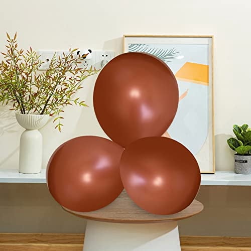 Globos Marrón, 77 Pack Globos Marrón Diferentes Tamaños 12 Pulgadas 10 ...